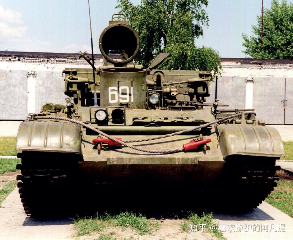 编号07：T-54坦克：衍生车型（架桥坦克、扫雷车、铲雪车、抢修拖曳车、两栖坦克、喷火坦克）及其他试验型号 - 知乎
