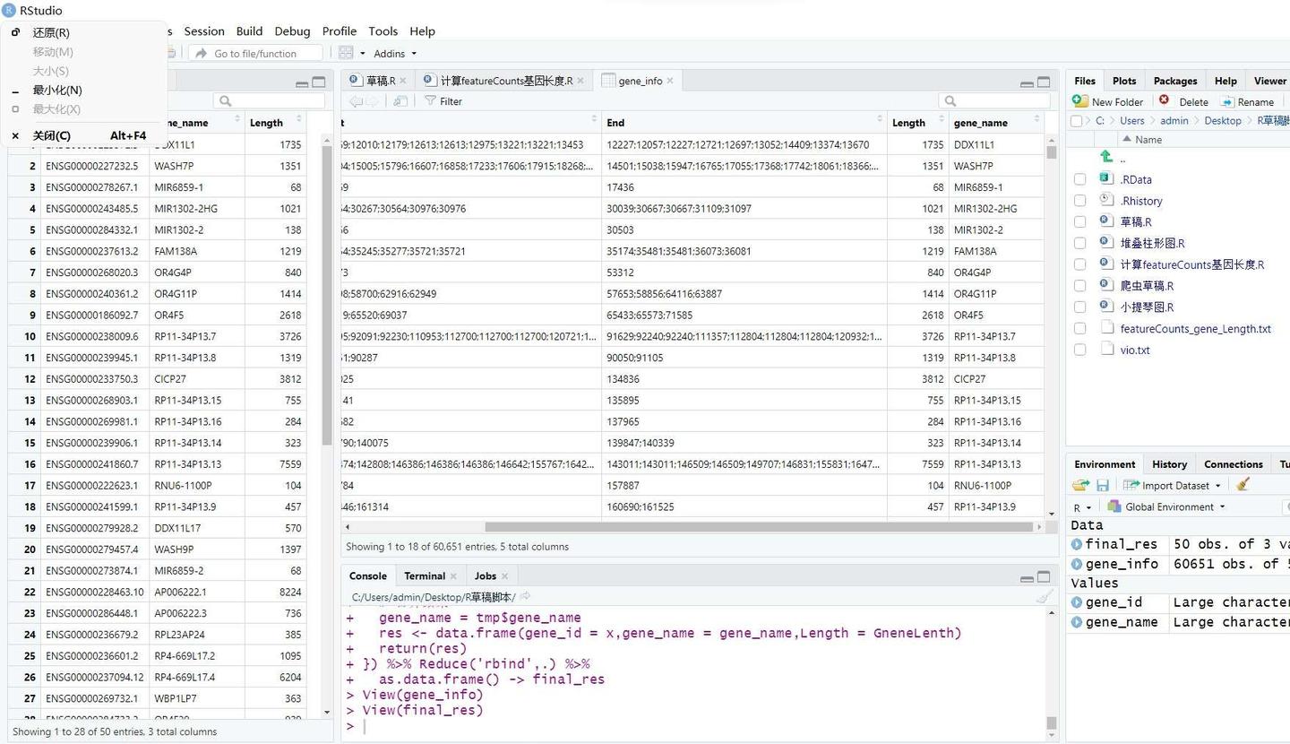 python 学习之 featureCounts 软件的基因长度是怎么算的? - 知乎