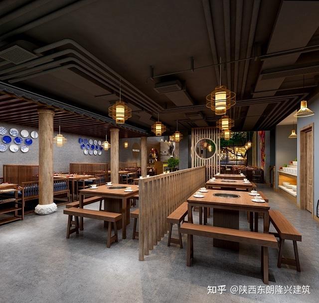 陕西火锅店装修设计 火锅店装修设计要点 餐饮装修 火锅店装修风格 知乎