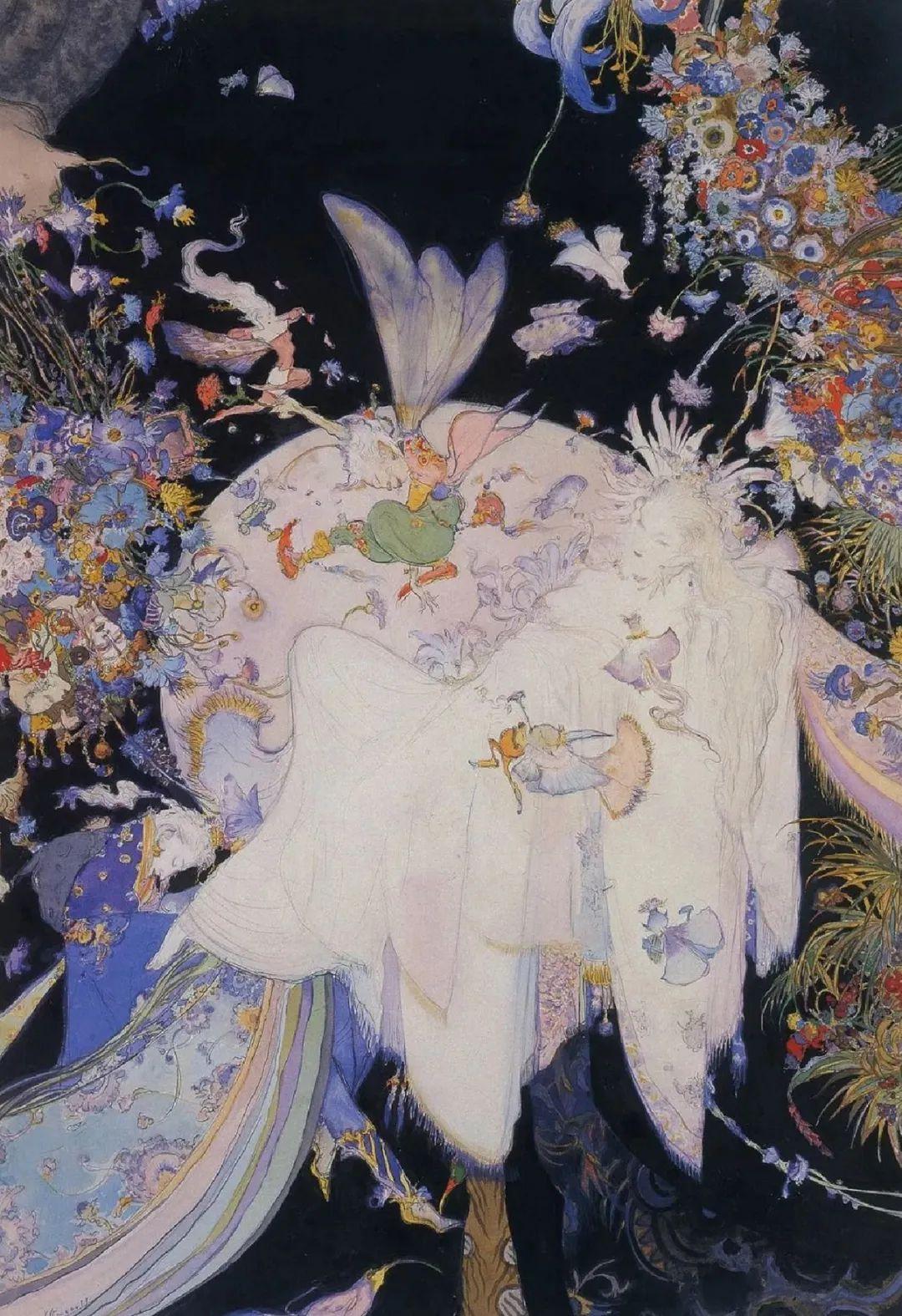 插画中的幻想世界——天野喜孝 知乎