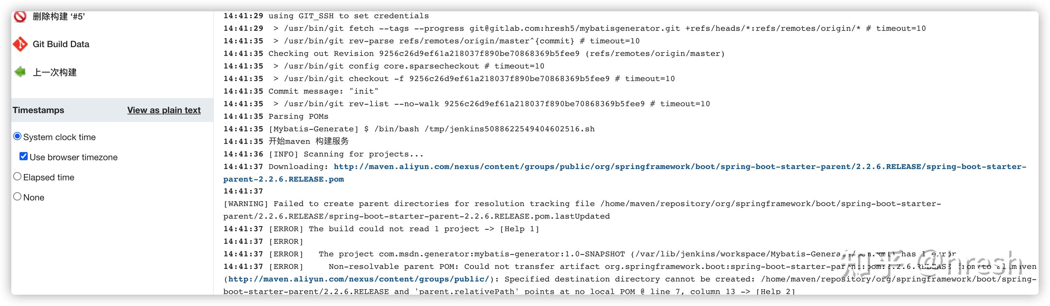 从零学习Jenkins部署SpringBoot项目 - 知乎