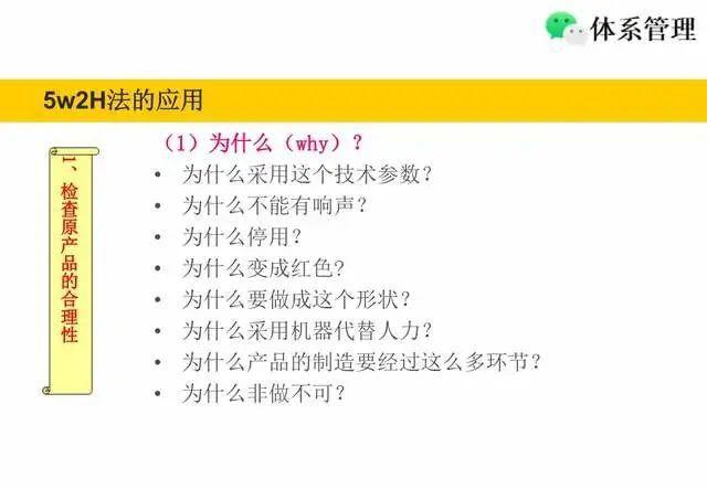 质量管理工具之5W2H及5M1E的应用培训教材PPT - 知乎