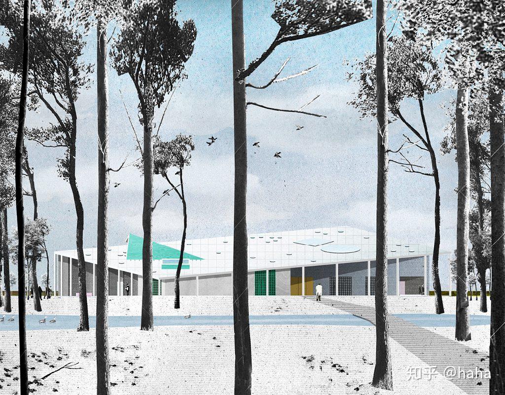 建筑画表达——OFFICE KGDVS - 知乎