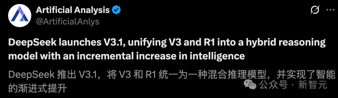 DeepSeek-V3.1震撼发布，全球开源编程登顶！R1/V3首度合体，训练量暴增10倍 - 知乎
