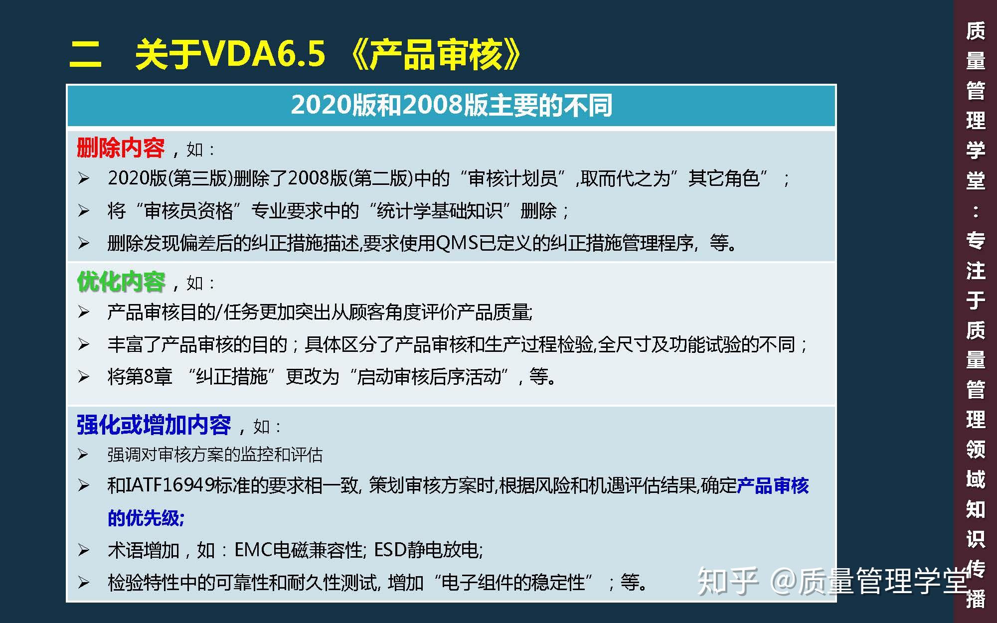 VDA6.5产品审核2020版解读与应用 - 知乎