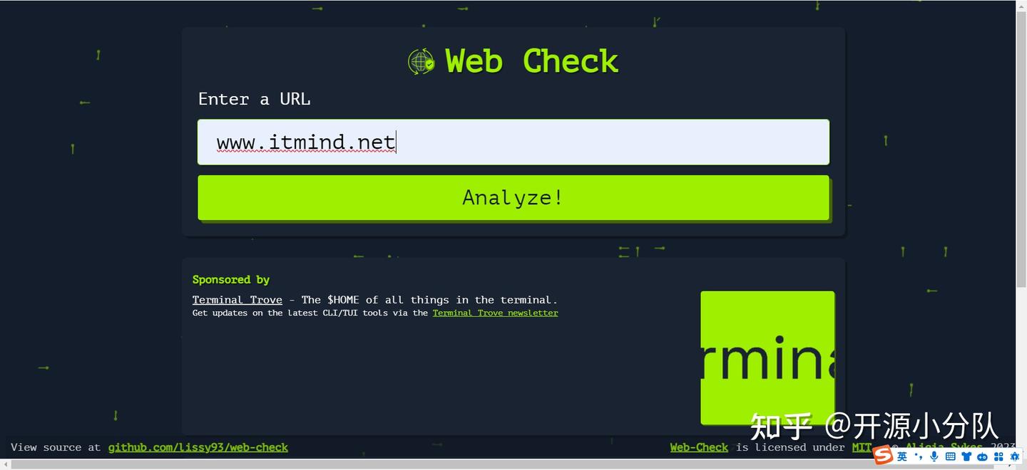 Web-Check这款炫酷强大的网站测试工具值得拥有！ - 知乎