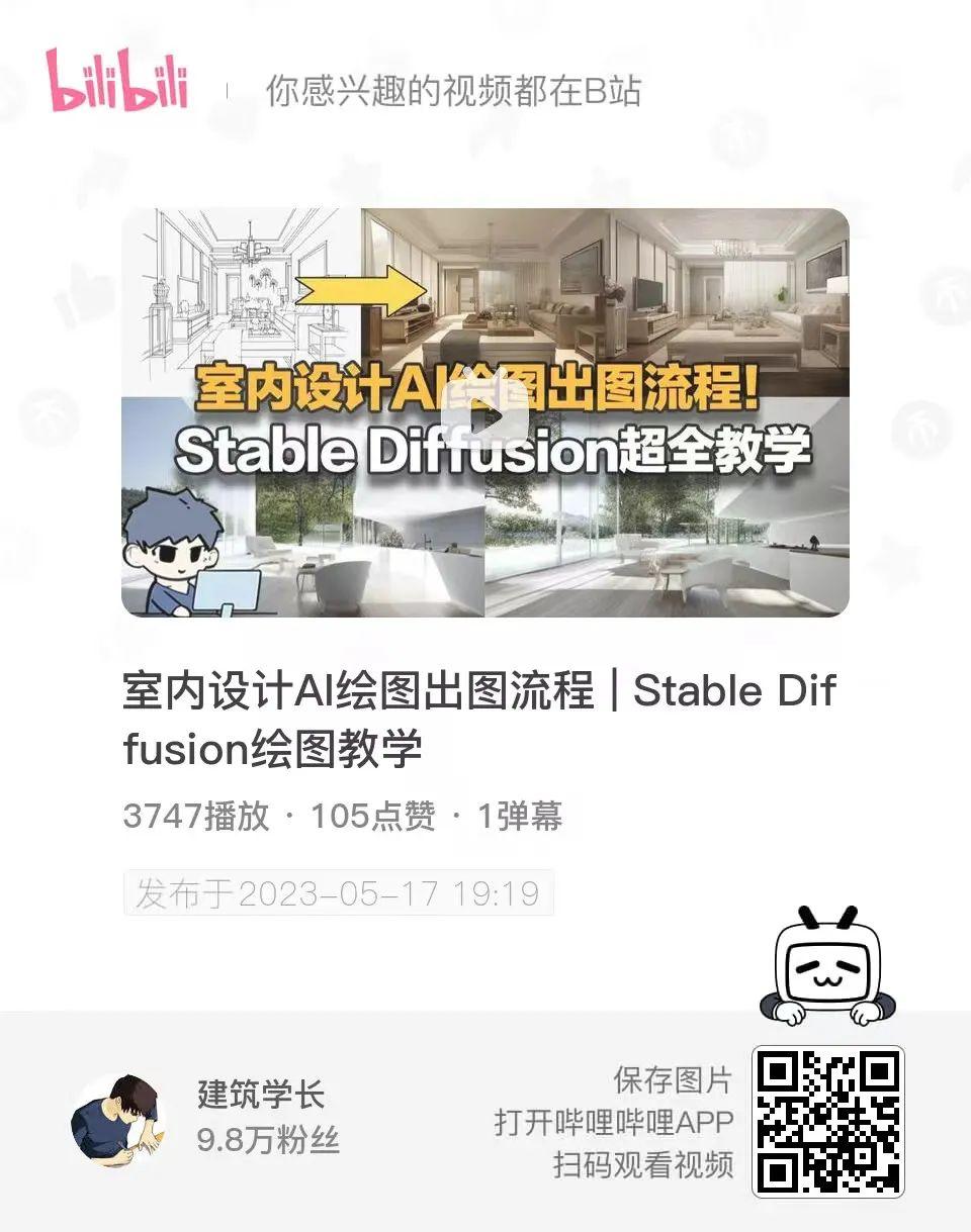 Ai绘图教学|Stable Diffusion室内设计AI绘图出图流程 - 知乎