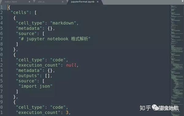 Jupyter Notebook数据格式解析 - 知乎