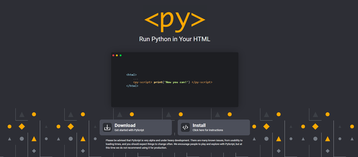 前沿技术研究 - PyScript - 知乎
