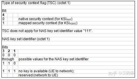 一文看懂ngKSI（NAS key set identifier） - 知乎