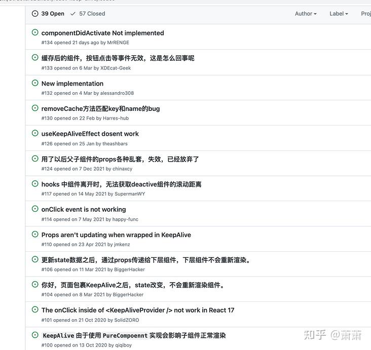 汇总关于react的keep-alive功能一些知识(一) - 知乎