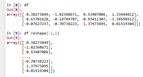 Python3 pandas库 (28) reshape(1,-1)什么意思？ - 知乎