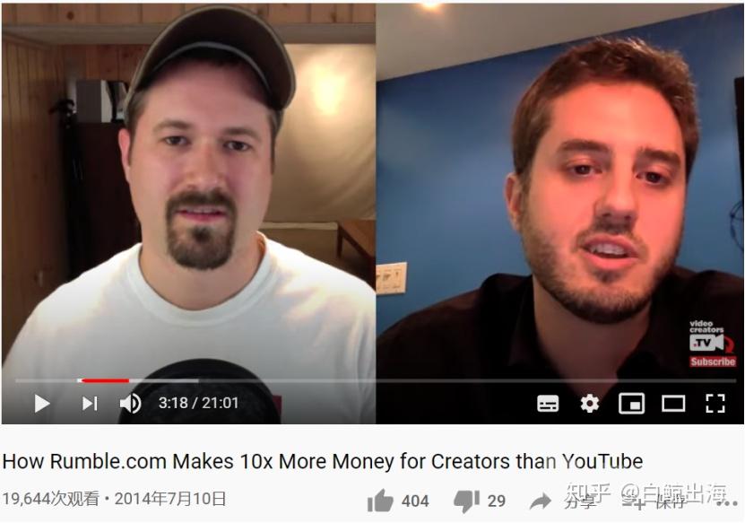 代替YouTube？Rumble花了7年才走入公众视野 - 知乎