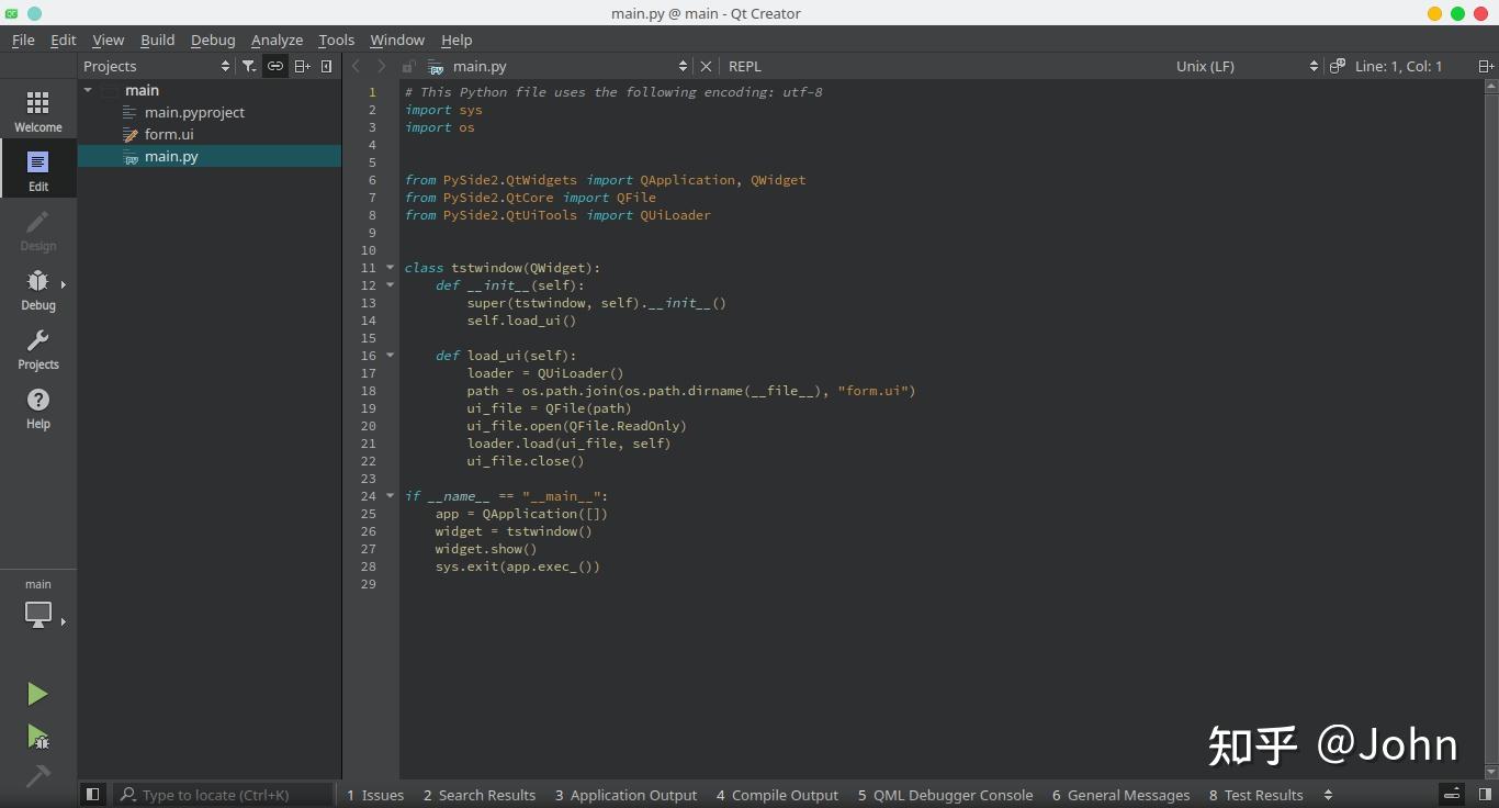 Qt-Creator 写 PyQt5 程序 - 知乎