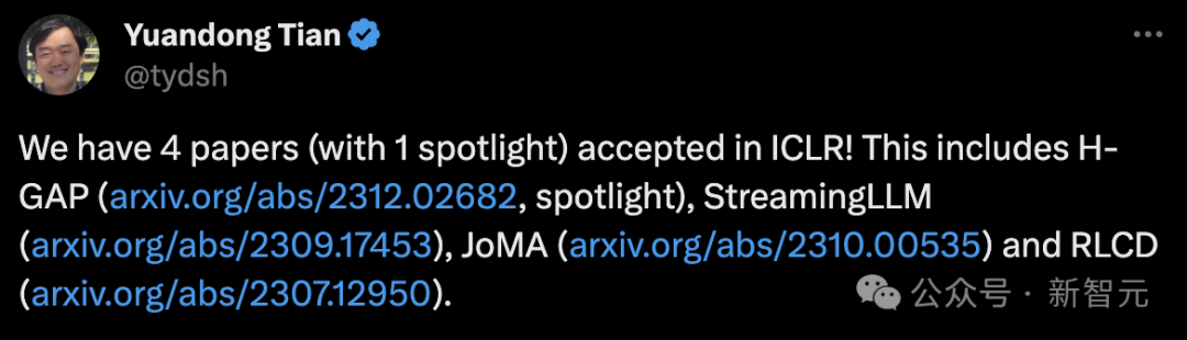 ICLR 2024录用率31%！北大张铭、田渊栋、ResNeXt一作谢赛宁等大佬晒出成绩单 - 知乎
