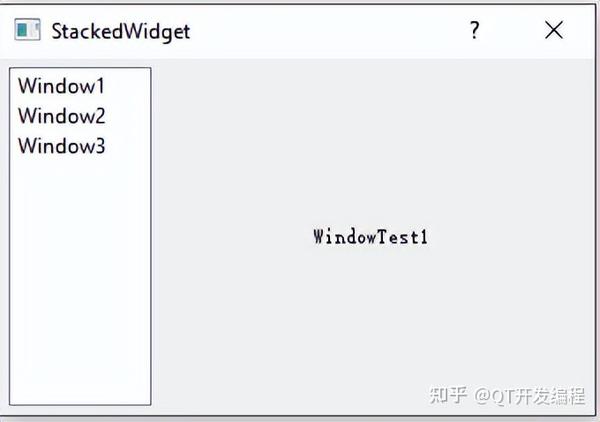 Qt5布局管理(三)—qstackedwidget堆栈窗口类 知乎