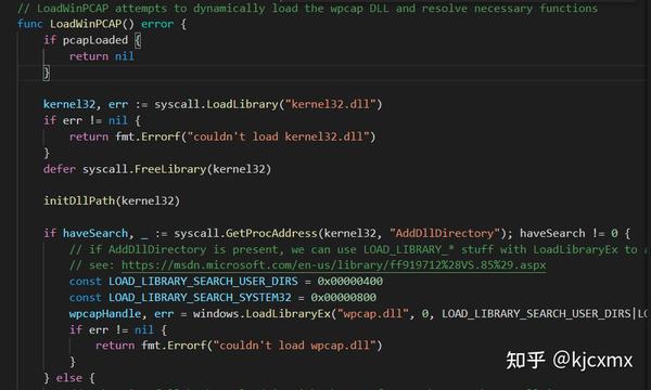 windows下无npcap驱动导致golang获取网卡失败问题 - 知乎