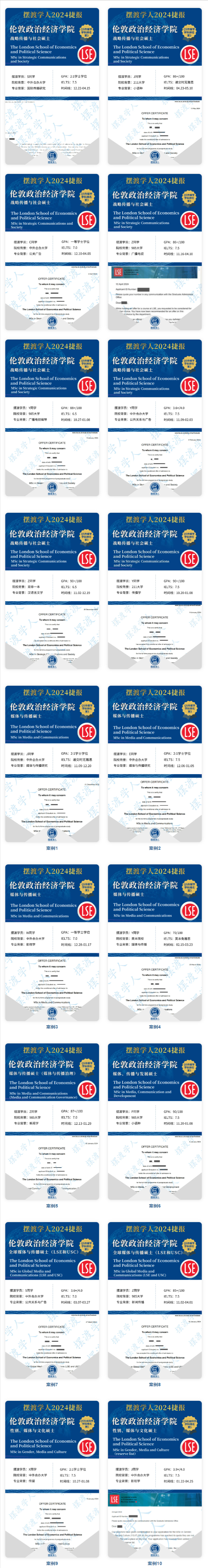 24fall录取捷报 | 空前绝后！30个LSE传媒录取！ 24fall 18枚，22-23fall 12枚 - 知乎