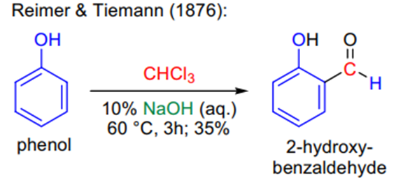每日有机反应机理分享（46）——二氯卡宾参与的Reimer-Tiemann反应 - 知乎