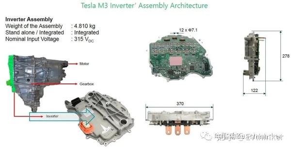 特斯拉Model 3电驱动拆解分析——硬件部分 - 知乎