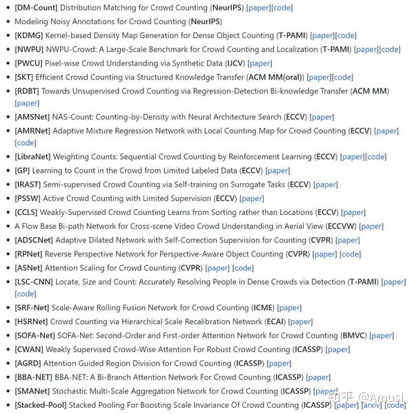 GitHub：人群计数最全资料集锦 - 知乎