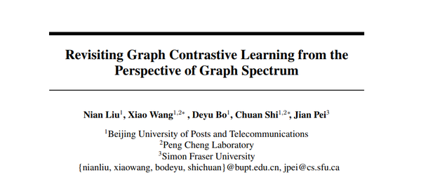 【NeurIPS2022】图谱视角下的图对比学习 - 知乎