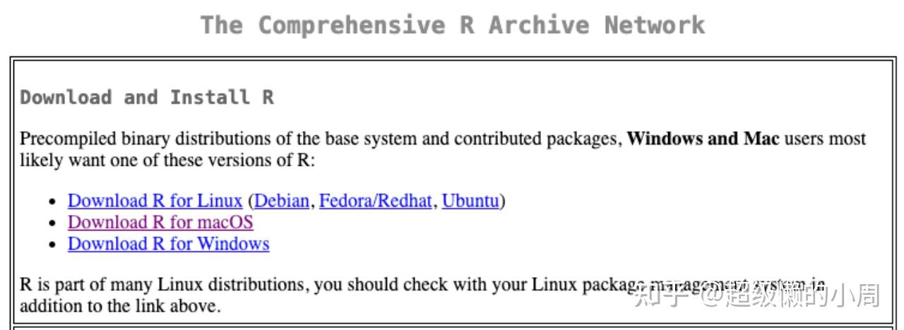 在macOS中安装R与Rstudio - 知乎