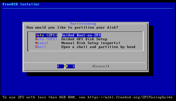FreeBSD 13.0 安装图解 - 知乎