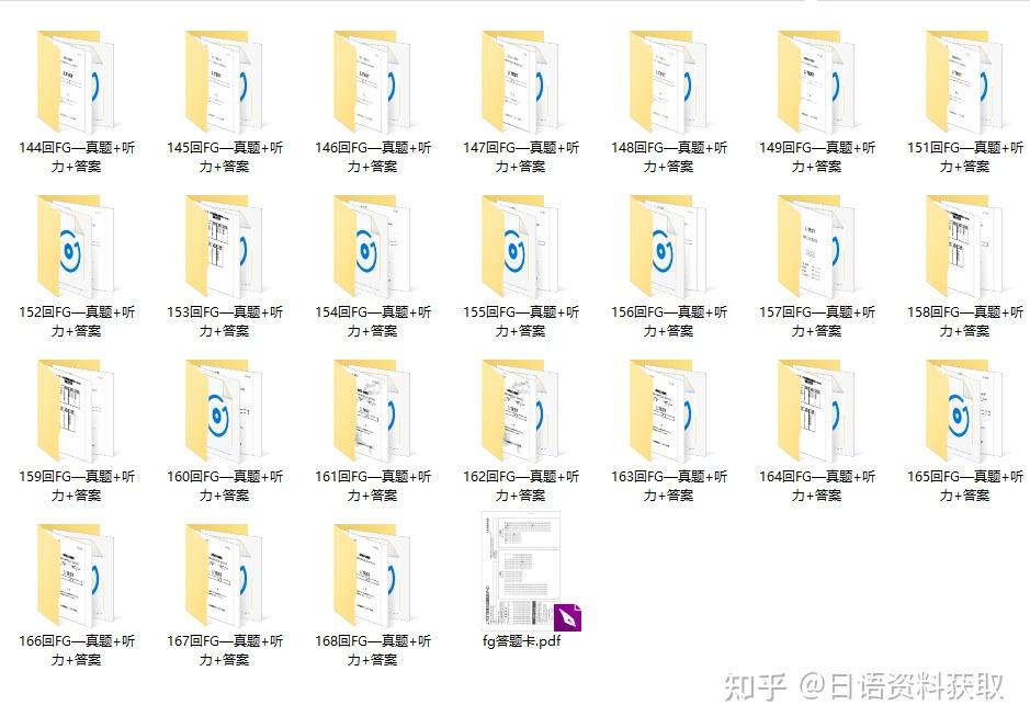 【资料分享】2023最新日语JTEST考试AC/DE/FG历年真题PDF+听力+答案解析电子版百度网盘 - 知乎