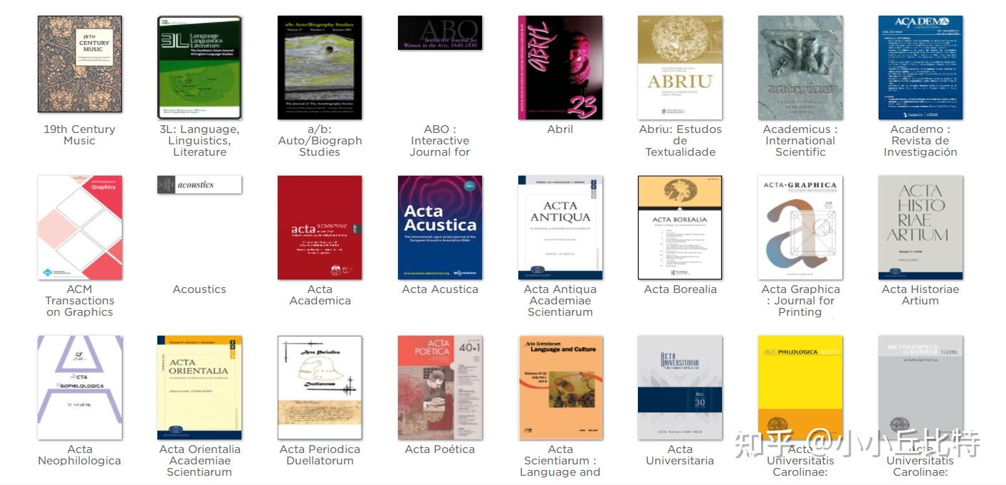 期刊 封面目录 - 知乎