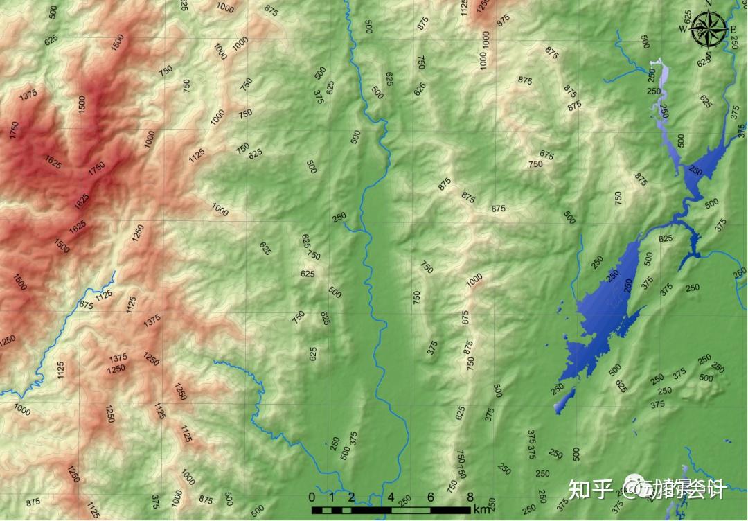 【教程】arcgis制图之地形图制作 知乎