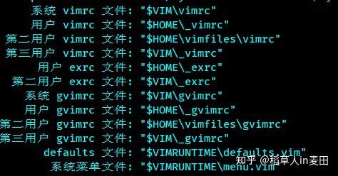 Vim/Gvim关于vimrc选项设置 - 知乎