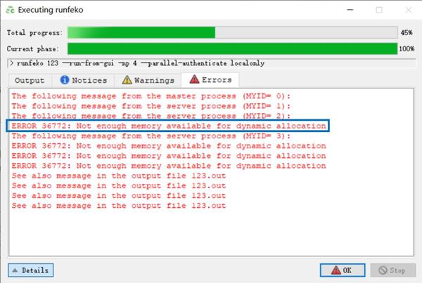 FEKO中内存消耗的预估方法 - 知乎