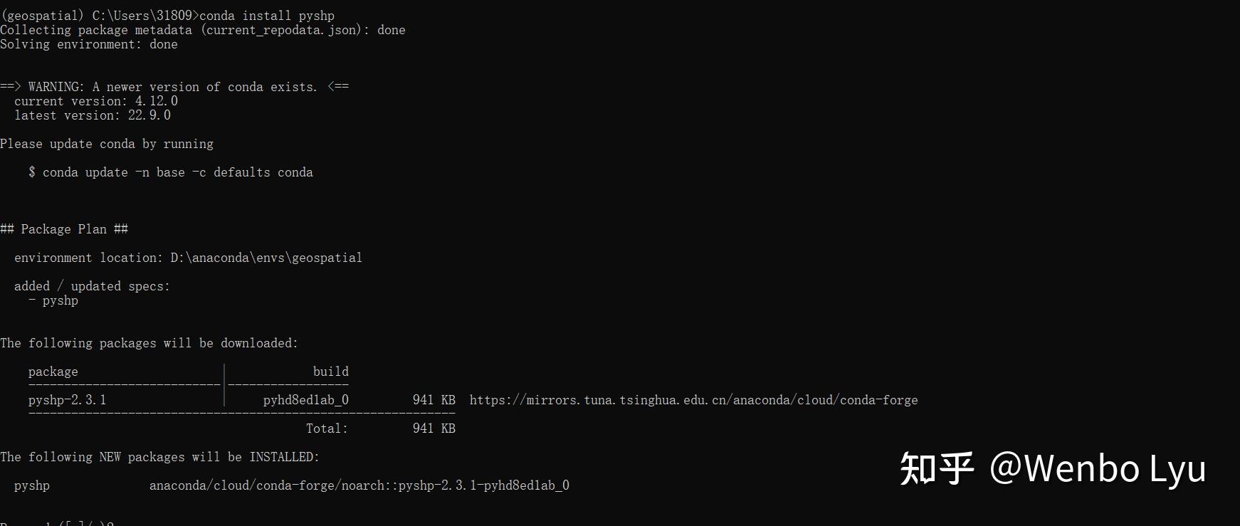 Anaconda 安装 cartopy - 知乎
