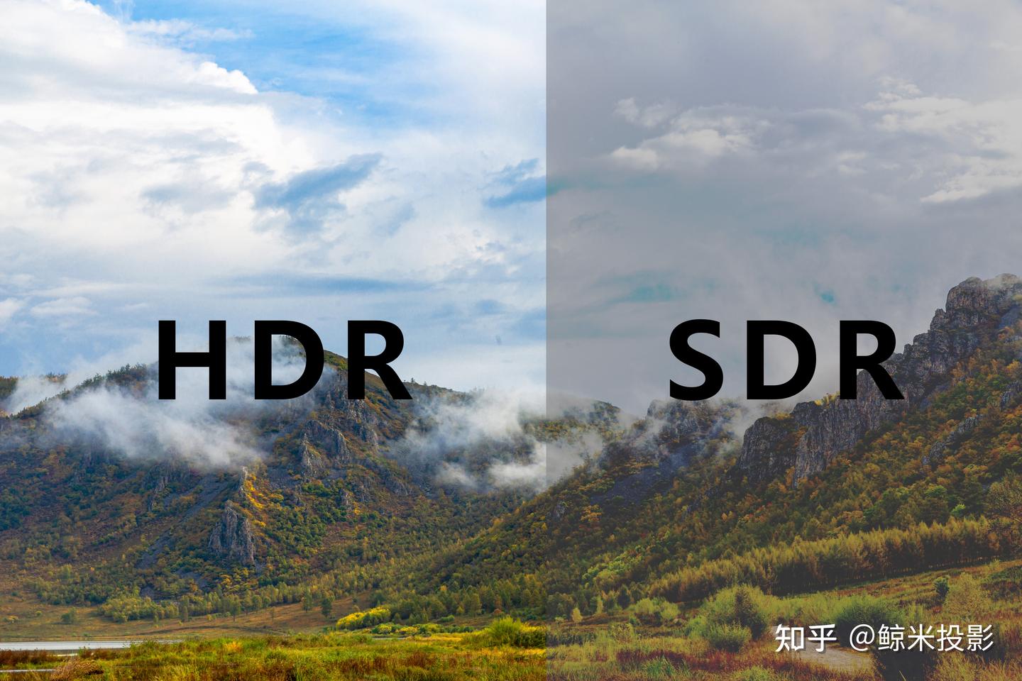 HDR和SDR哪个好，带你了解画面显示技术及其区别 - 知乎