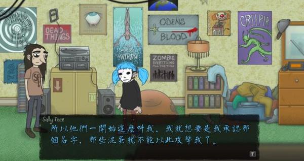 恐怖悬疑游戏《Sallyface》剧情解析：Who is Sally face？（1） - 知乎
