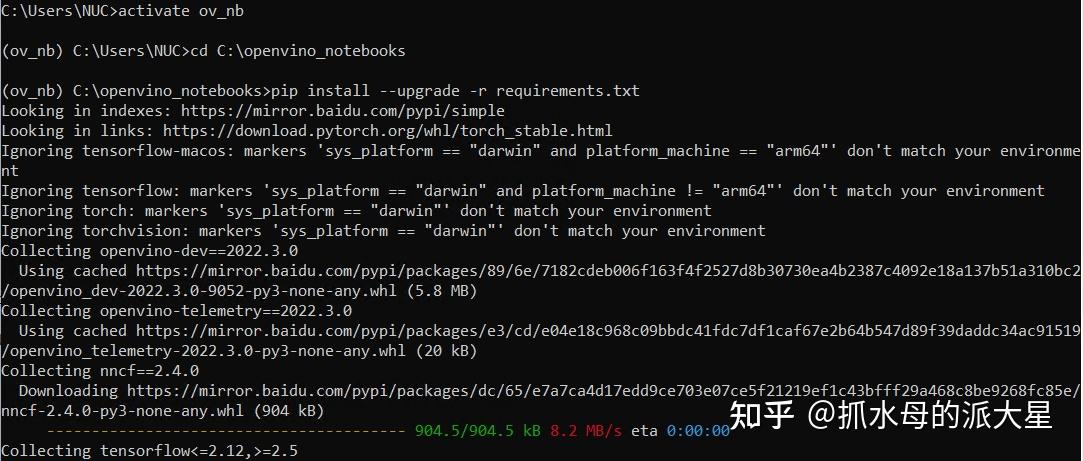 在Windows中快速搭建OpenVINO notebook运行环境 - 知乎