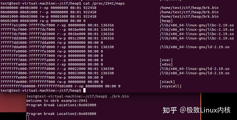 malloc中的系统调用brk和mmap - 知乎