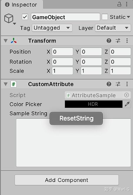 Unity手册—Attribute汇总说明 - 知乎