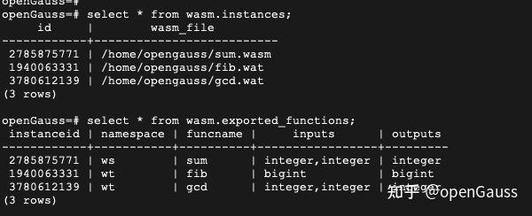 openGauss+Wasm：构建安全高效的UDF执行引擎 - 知乎