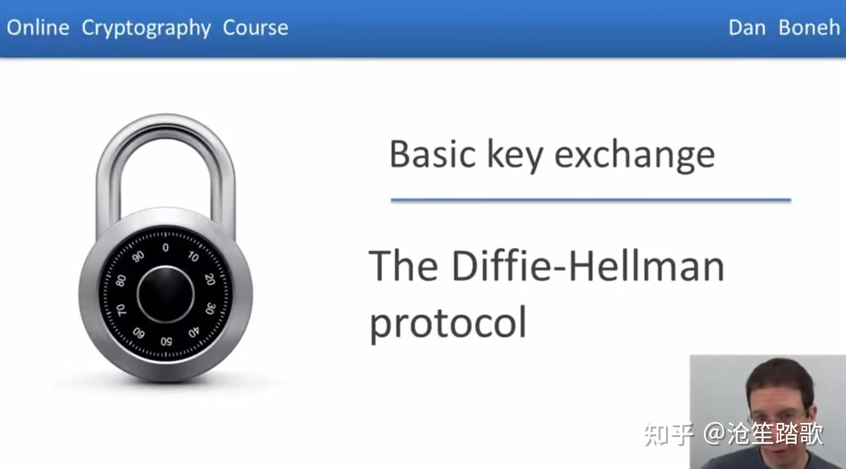 Dan Boneh密码学笔记——密钥交换 - 知乎