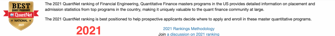 浩海留学：2021 QuantNet 金融工程排名重磅揭晓！NYU金工首次超过金数! - 知乎