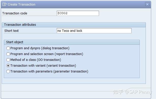 SAP SHD0创建屏幕变式 - 知乎