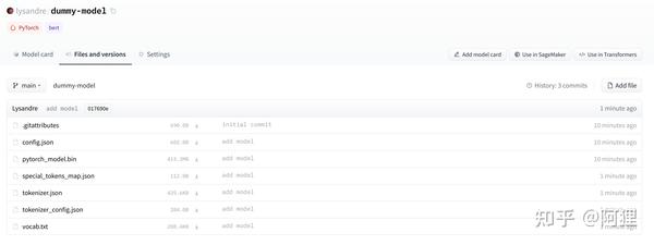 🤗HuggingFace教程🤗 - 肆 模型共享 - 3. 共享预训练模型 - 知乎