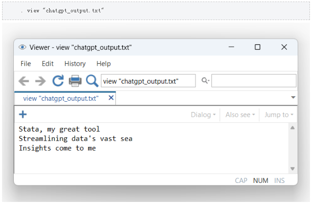 Stata命令chatgpt，运行ChatGPT - 知乎