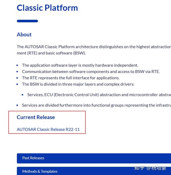 Autosar标准规范的下载方法 知乎