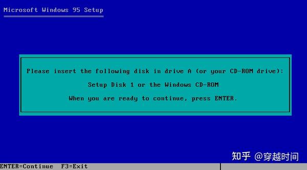系统安装-Windows95 安装实录 软盘版 - 知乎