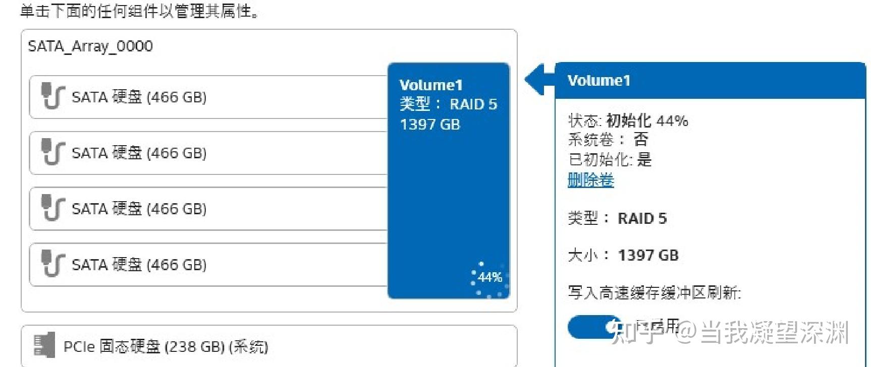 组建了RAID5后，初始化有多重要? - 知乎