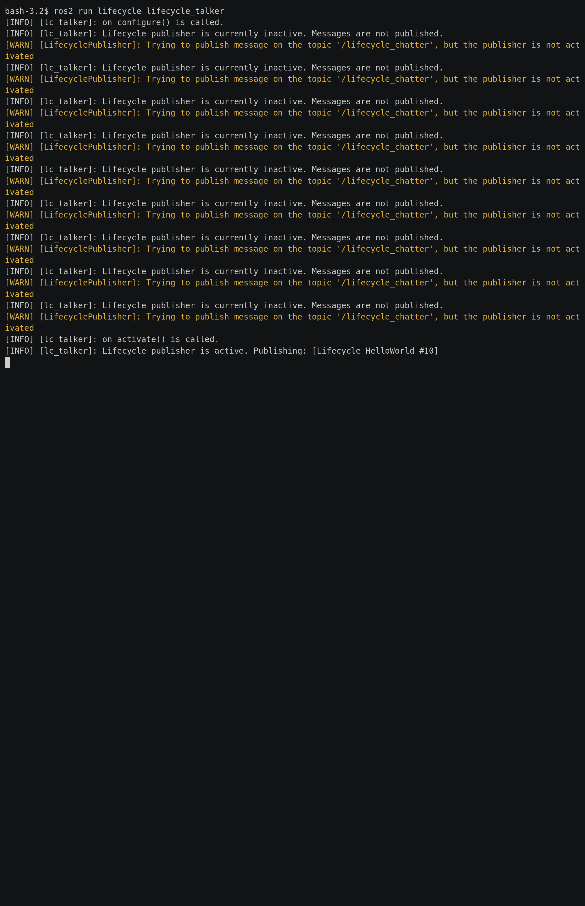 ROS 2演示教程（二）——具有管理生命周期的节点管理 - 知乎